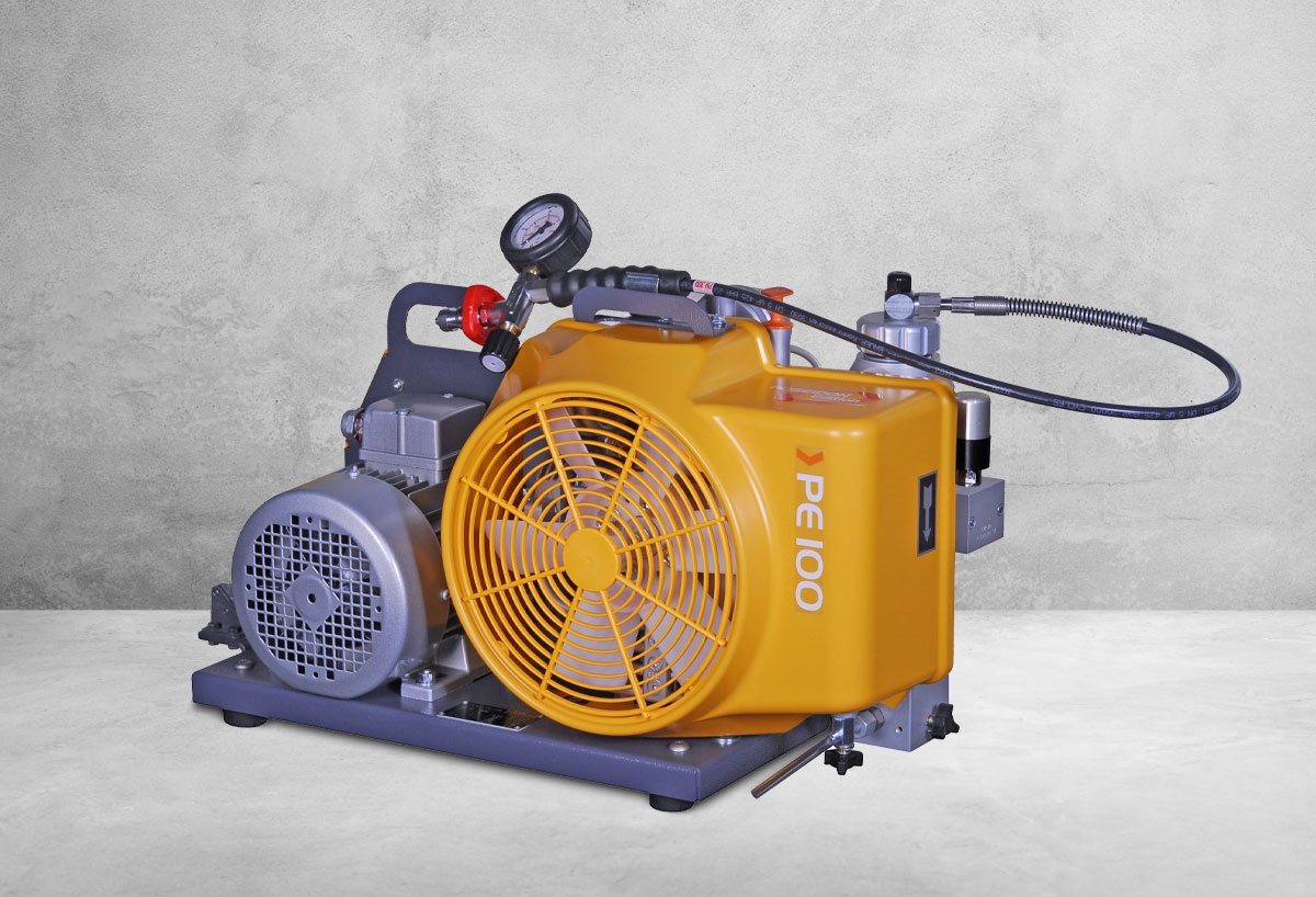 Bauer Poseidon PE 100 Kompressor - 330 bar | Gunpit.dk