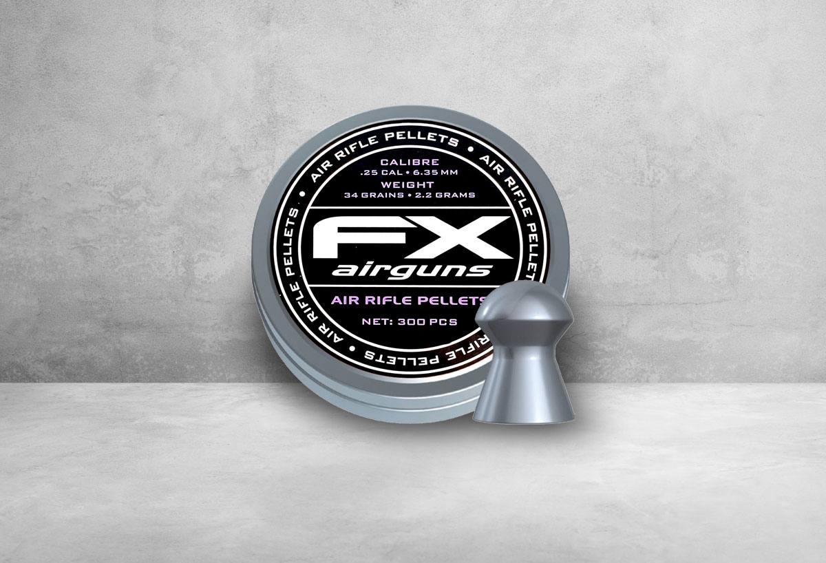 FX Air Rifle Pellets 6,35 mm (34 grain) | Gunpit DK